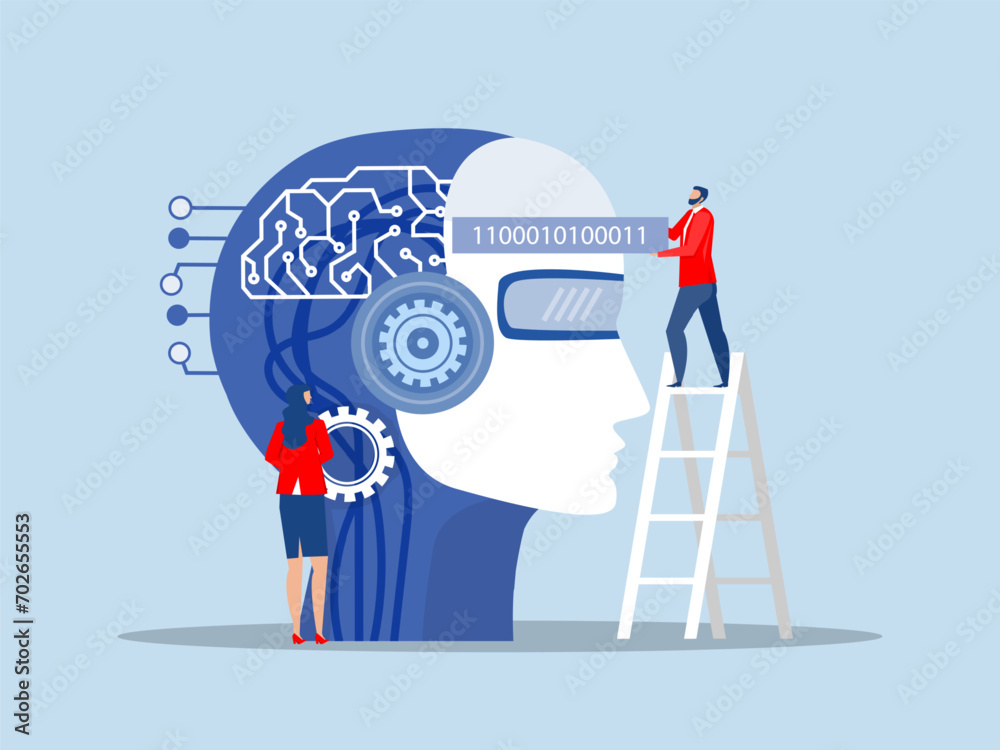 Poster Artificial Intelligence concept ,artificial intelligence ...