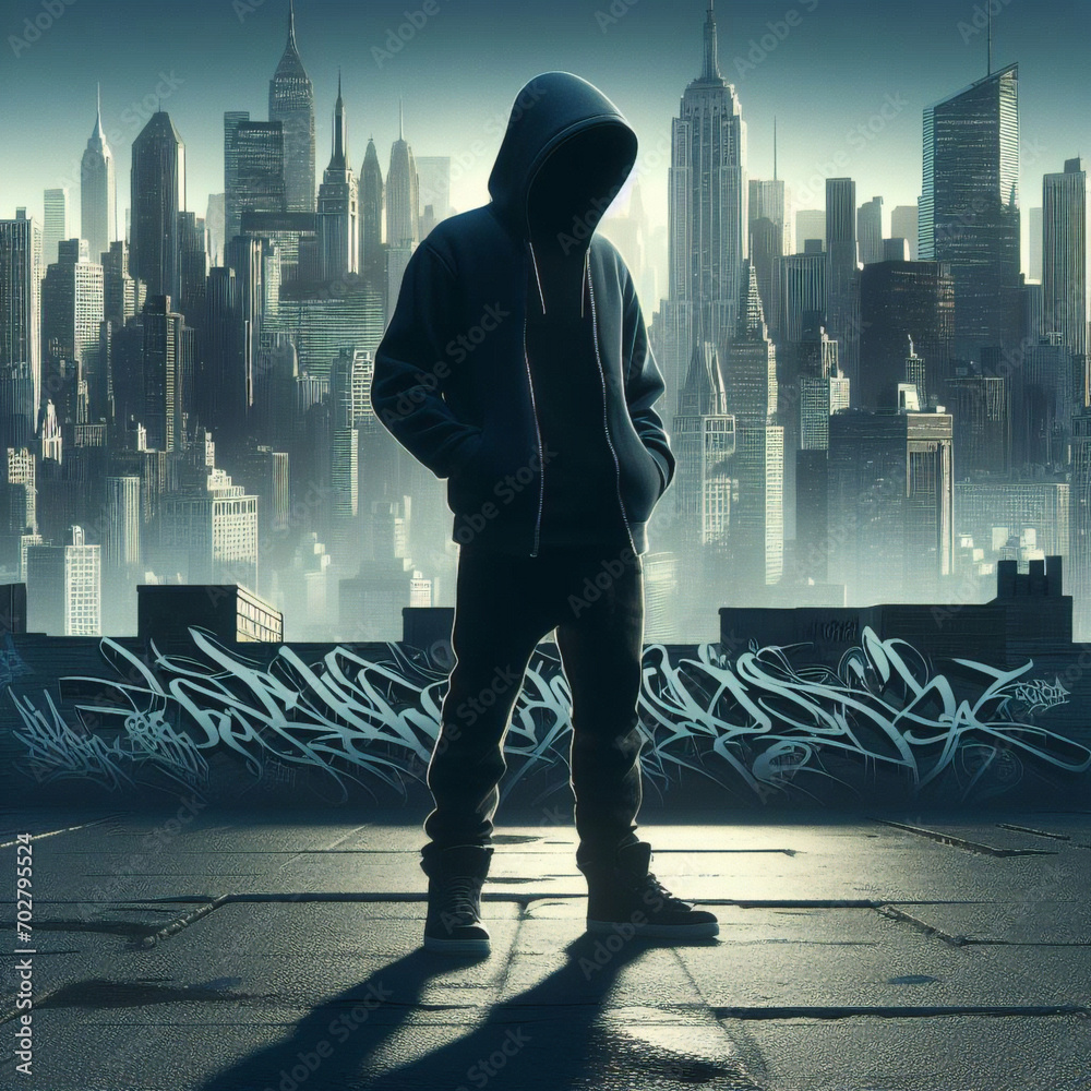 Gang members with guns, doing gang signs, wearing ski masks, balaclavas ...