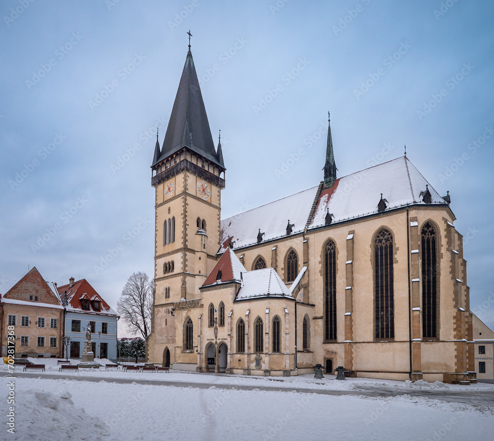 The most important monument of the square in Bardejov, which is ... The most important monument of the square in Bardejov, which is ...