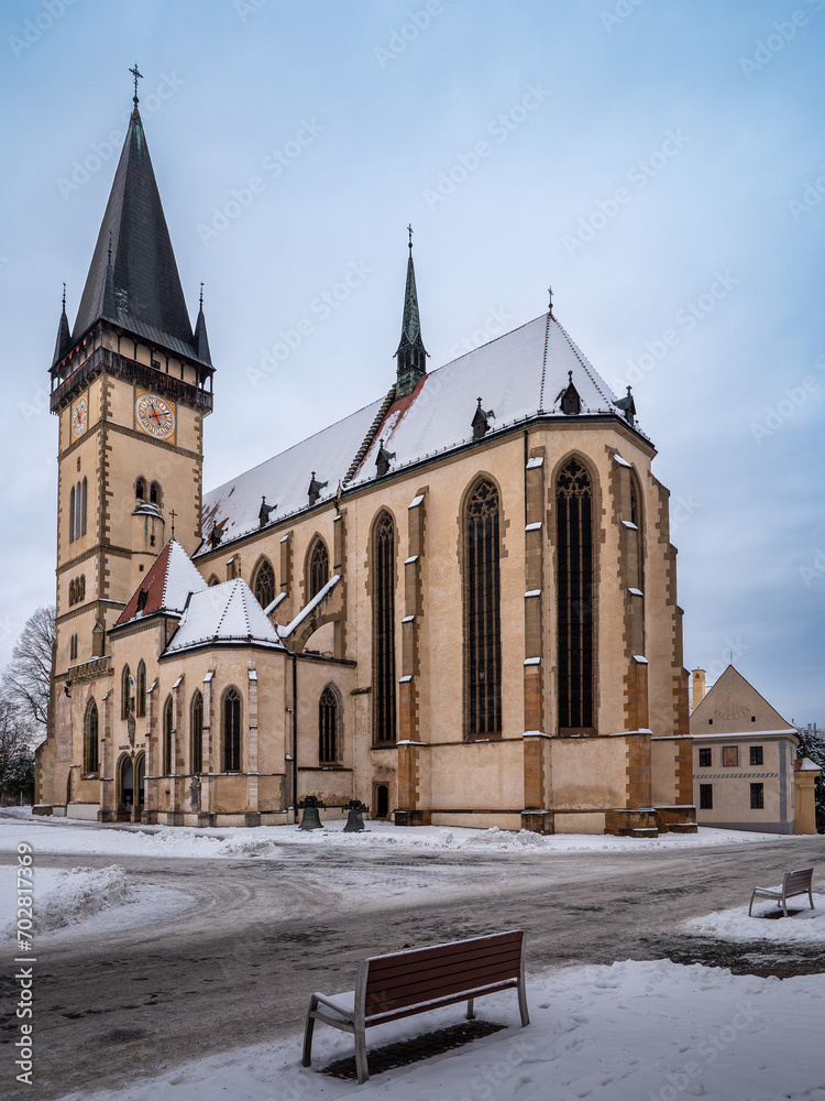 The most important monument of the square in Bardejov, which is ... The most important monument of the square in Bardejov, which is ...