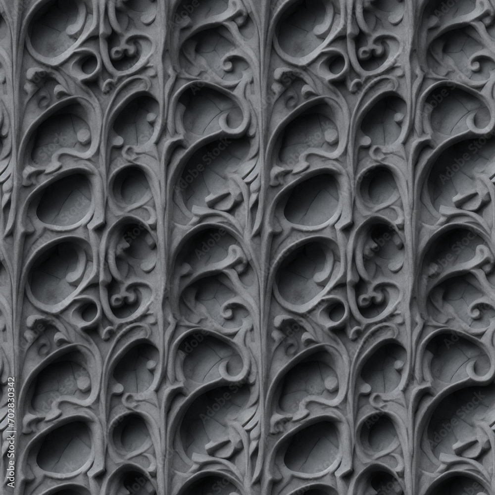 Seamless Gothic Wall Texture - Generative ai, üretken yapay zeka Stock ...