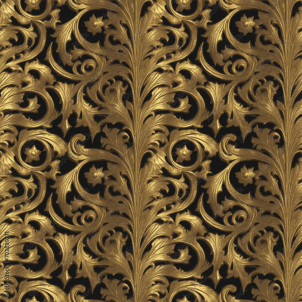 Seamless Gothic Wall Texture - Generative ai, üretken yapay zeka Stock ...