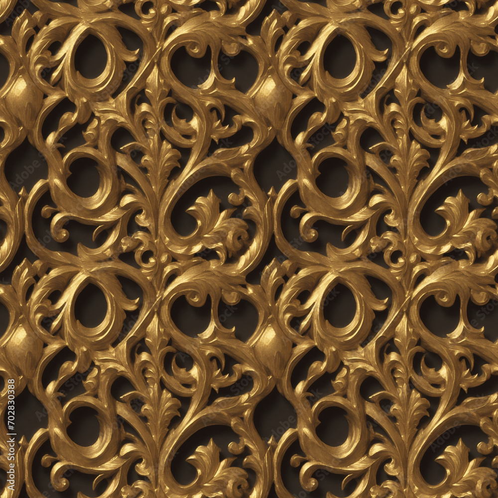 Seamless Gothic Wall Texture - Generative ai, üretken yapay zeka Stock ...