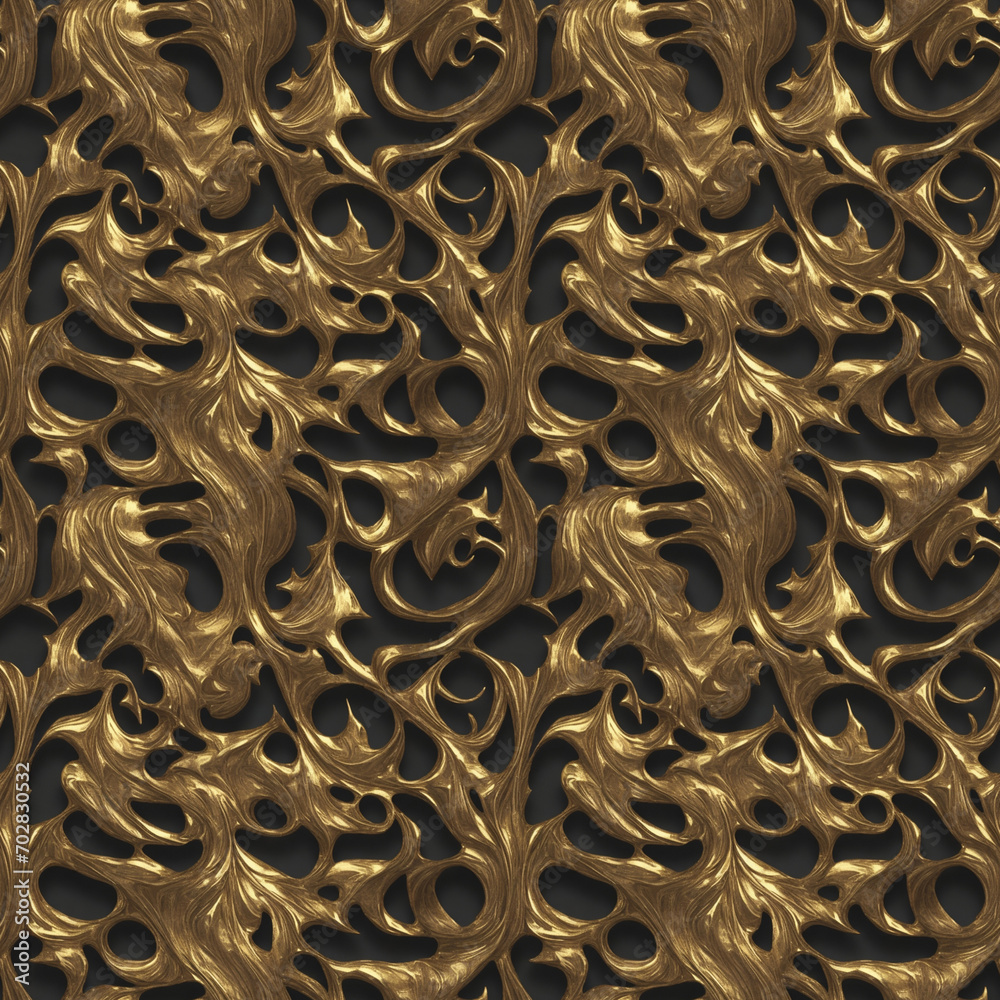 Seamless Gothic Wall Texture - Generative ai, üretken yapay zeka Stock ...