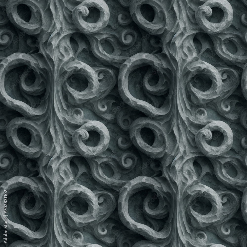 Seamless Gothic Wall Texture - Generative ai, üretken yapay zeka Stock ...