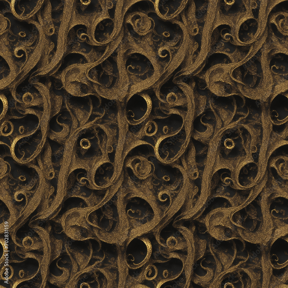Seamless Gothic Wall Texture - Generative ai, üretken yapay zeka Stock ...