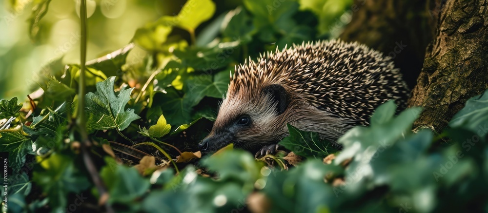 Hedgehog Scientific name Erinaceus Europaeus Wild native hedgehog ...