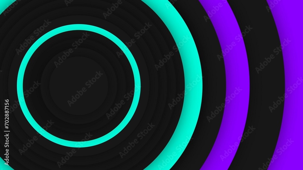 Urban Gradient Circles Animated Background (Customizable) Stock ...