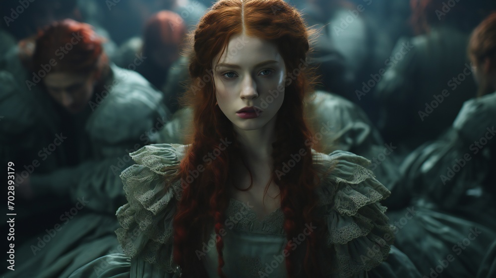 Use a desaturated color palette to convey the emotional restraint and ...