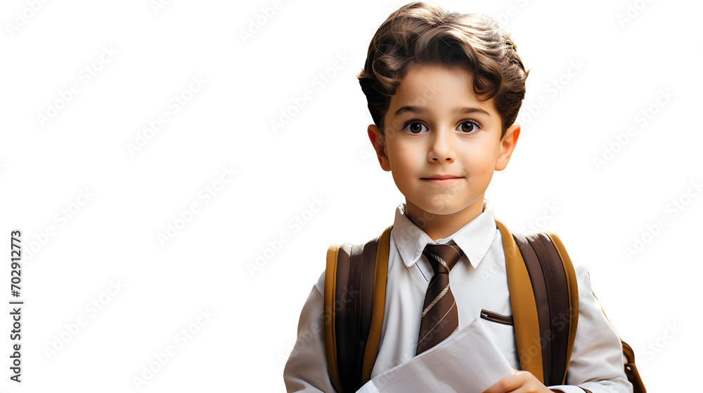 School Boy in Uniform PNG, Transparent background cartoon vector ...