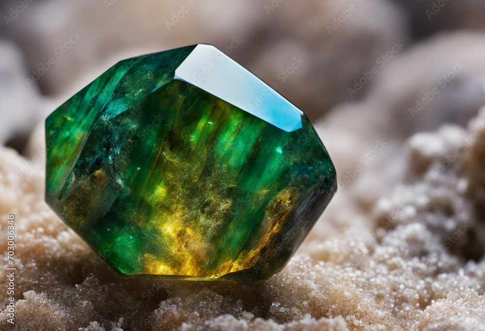 A Beautiful Blue-Green Mineral Stock Photo | Adobe Stock