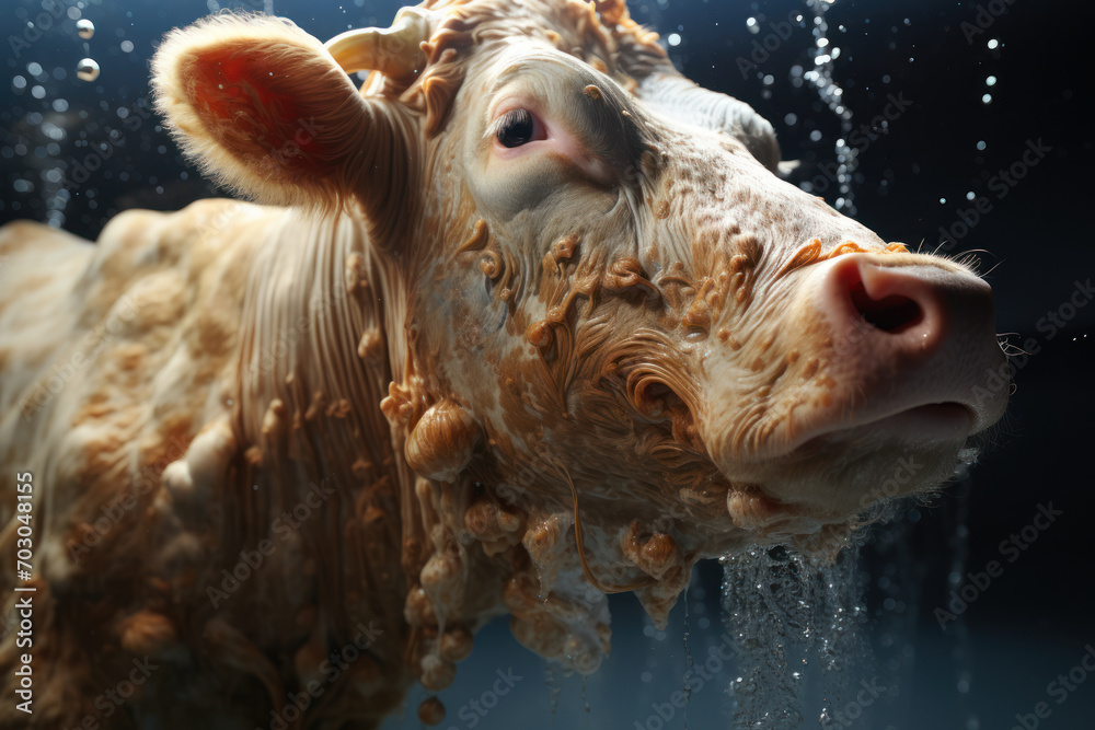 The microbial interactions in the rumen of a cow, unraveling the ...