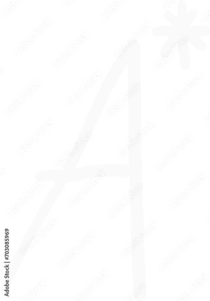 Vecteur Stock Cute Math Matrix Conjugate Transpose Symbol A