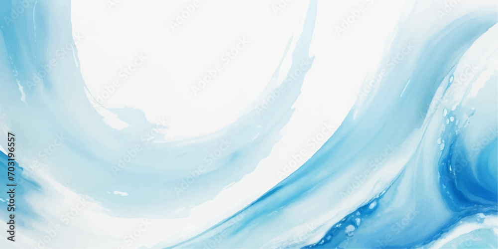 abstract soft blue and white abstract water color ocean wave texture ...