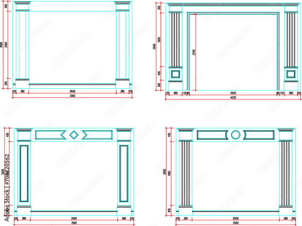 vector sketch illustration illustration of a collection of classic ... vector sketch illustration illustration of a collection of classic ...