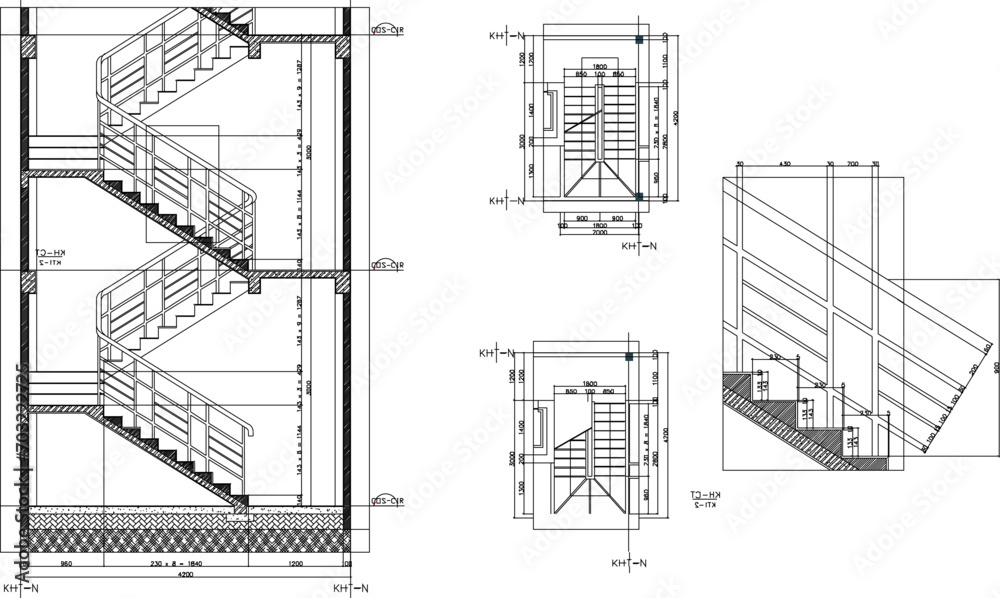 vector sketch illustration of a collection of detailed designs for ...