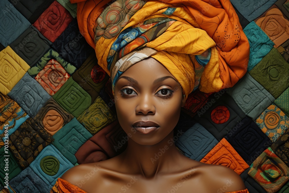 women a fabric, in the style of object portraiture specialist, pop ...