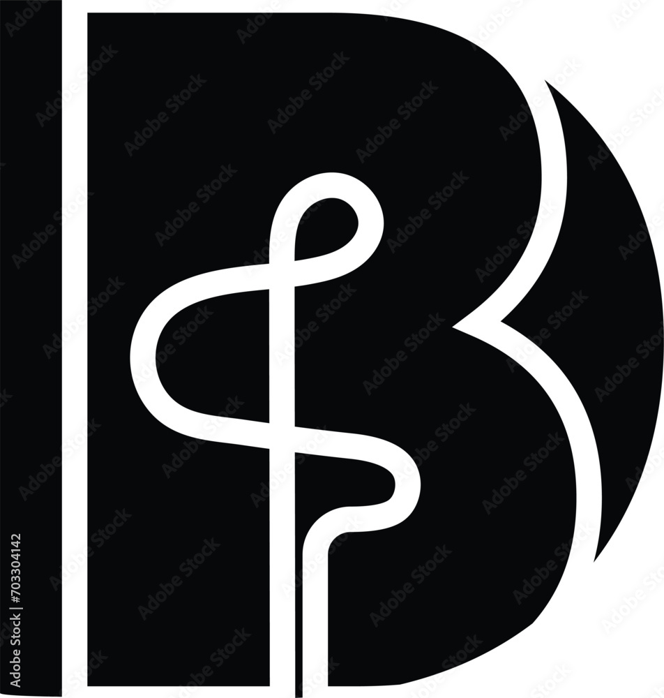 Vecteur Stock BD logo Design unique combination of letter B and D ...