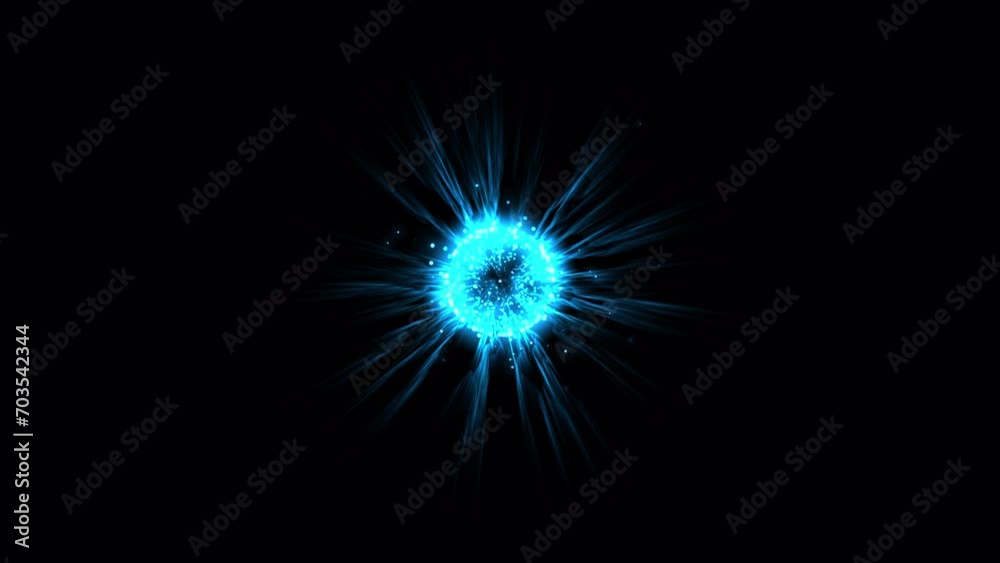 Sphere of subatomic particles, matter, dark matter and antimatter ...