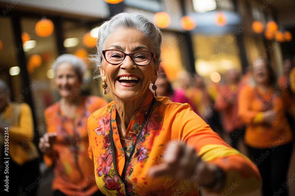 Amidst the welcoming atmosphere of a retreat center for the elderly ...