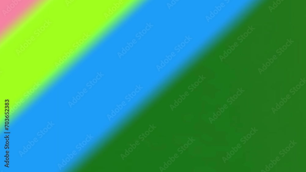Vidéo Stock Modern shape transition in diagonal direction on green ...