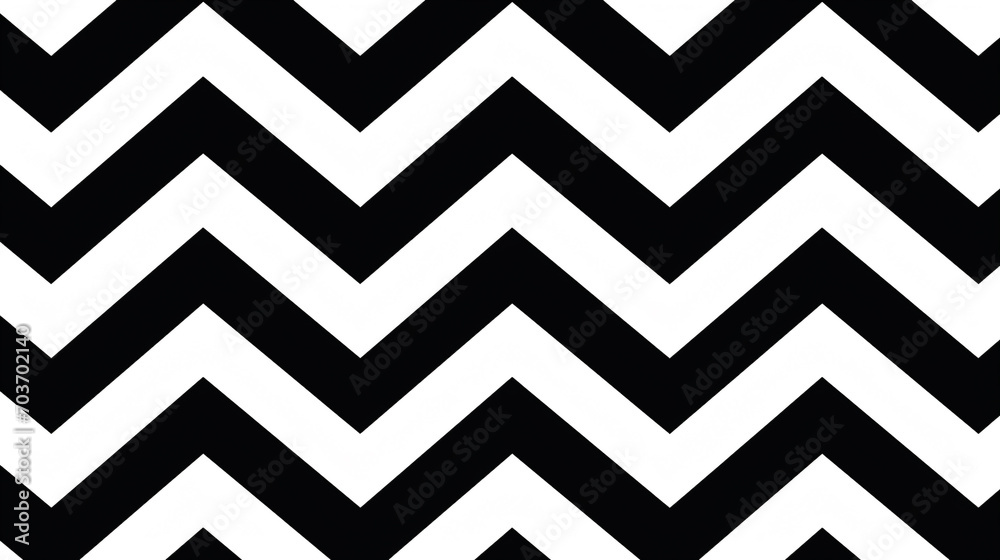 black zig zag pattern background. White background skew position Stock ...
