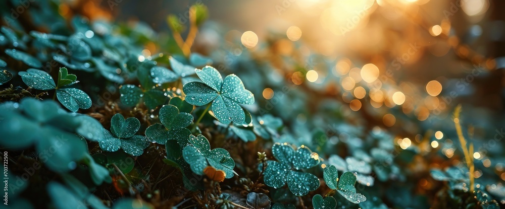 Faded Clover Leaf Background St Patricks, HD, Background Wallpaper ...