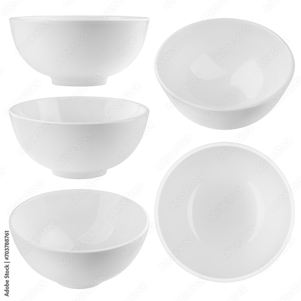 Bowl isolated on white background, full depth of field Stock Photo ...