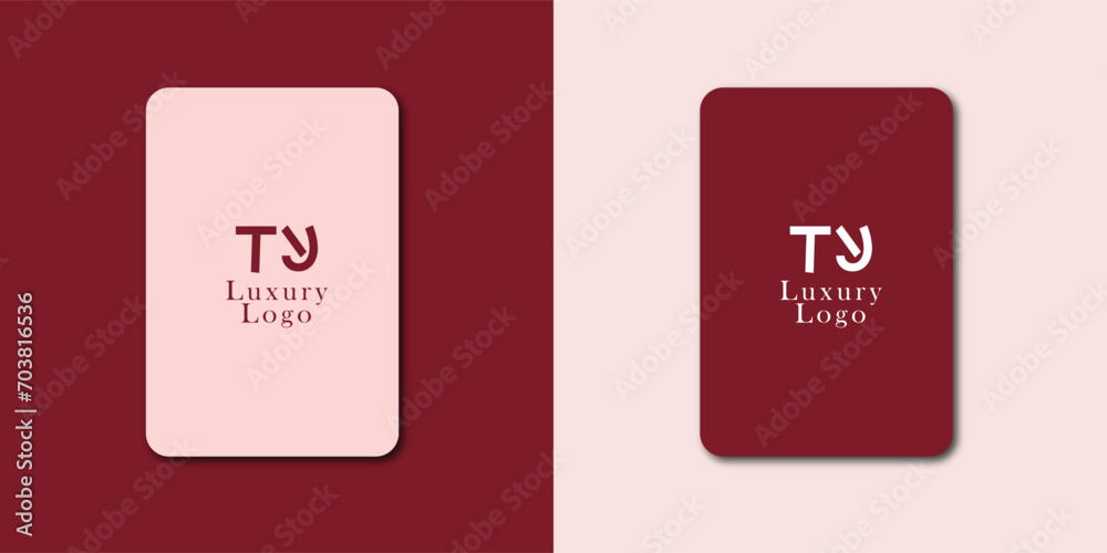 TY Logo design vector in Chinese letters Stock Vector | Adobe Stock