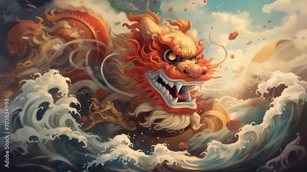 Explore the legend behind Chinese New Year and the myth of Nian, the beast that inspired the ...
