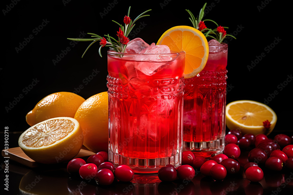 "Cranberry-Kiss: Ein erfrischender Cocktail mit Cranberrysaft ...