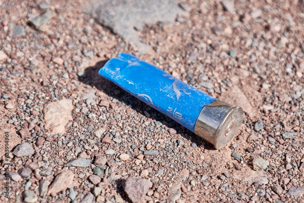 Plastic sleeve for a hunting type cartridge for a smoothbore shotgun ...