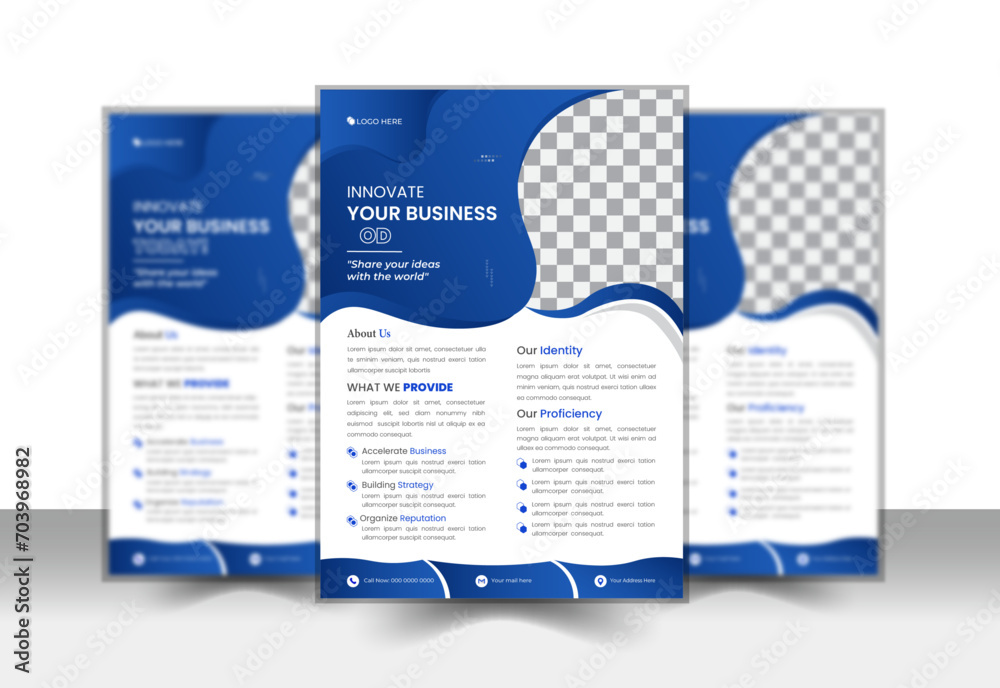 "Illuminate success! Elevate your brand with my Adobe Illustrator flyer ...