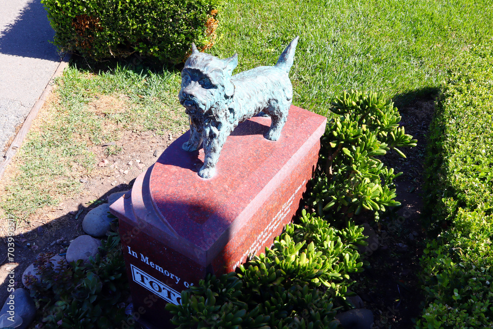 Los Angeles, California – October 16, 2023: TOTO Canine Movie Star ...