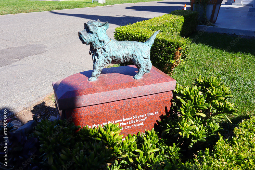 Los Angeles, California – October 16, 2023: TOTO Canine Movie Star ...