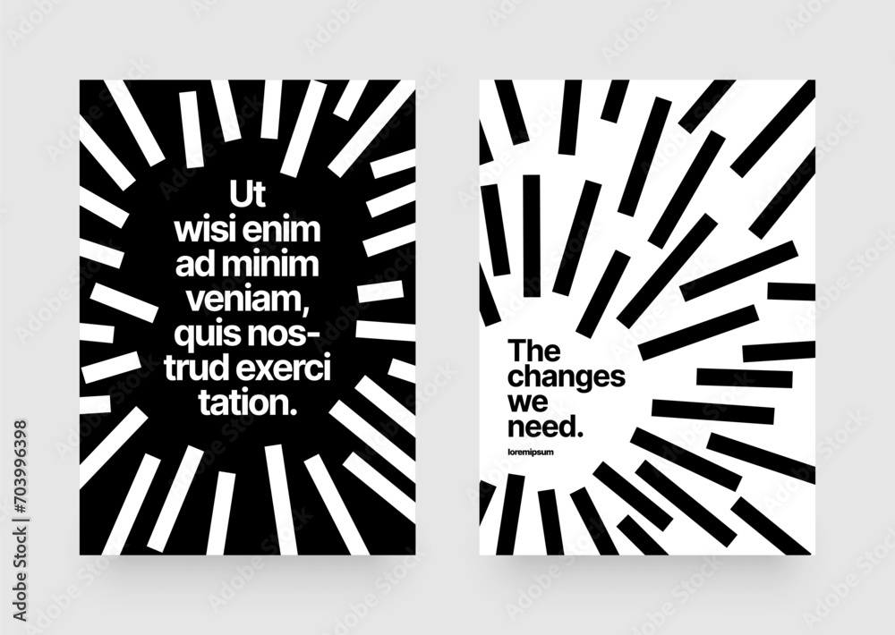 Simple corporate layout template for events, companies or any business ...