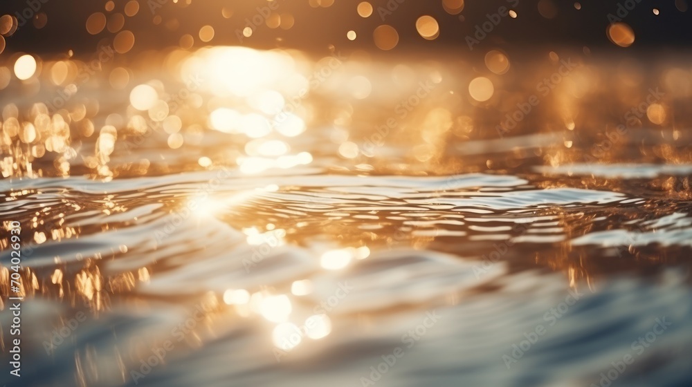 the sun shines brightly through the water as it reflects off of the ...