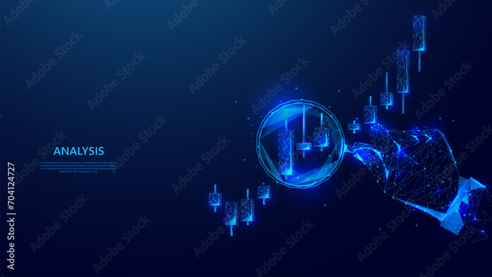 Stock market investment trading business candlestick chart analysis ...