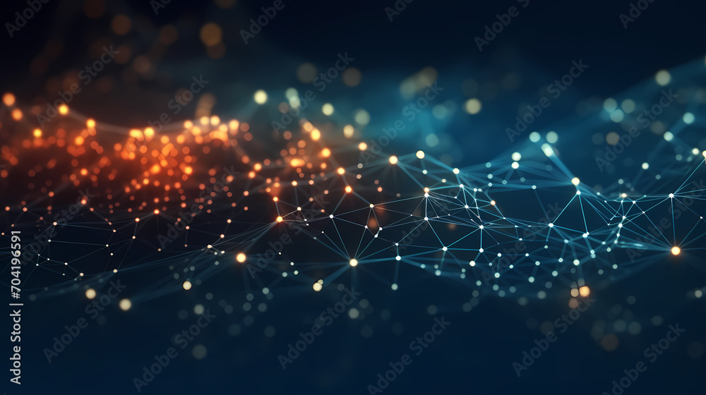 Technology abstract graphic poster web page PPT background, technology ...