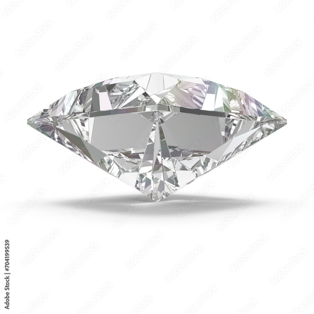 Realistic Diamonds 3D Model - High-Quality PNG for Luxury Jewelry ...