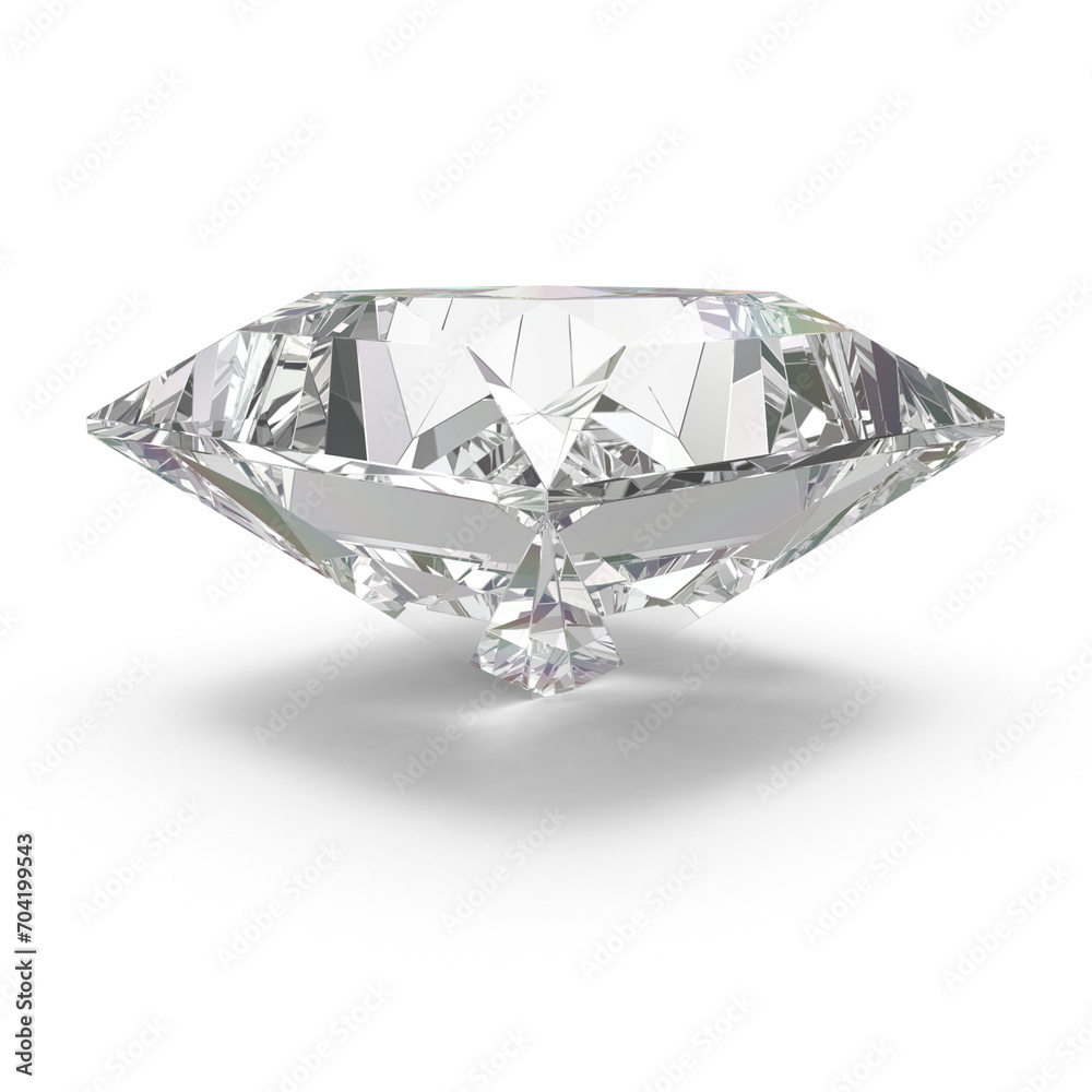 Realistic Diamonds 3D Model - High-Quality PNG for Luxury Jewelry ...