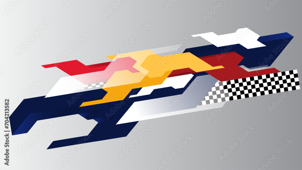 Racing car signature strips. Automotive sport background wallpaper with ...