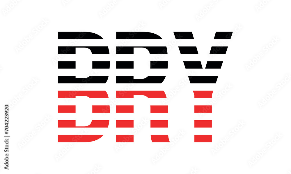 BRY three initial letter iconic line negative space minimal logo design ...