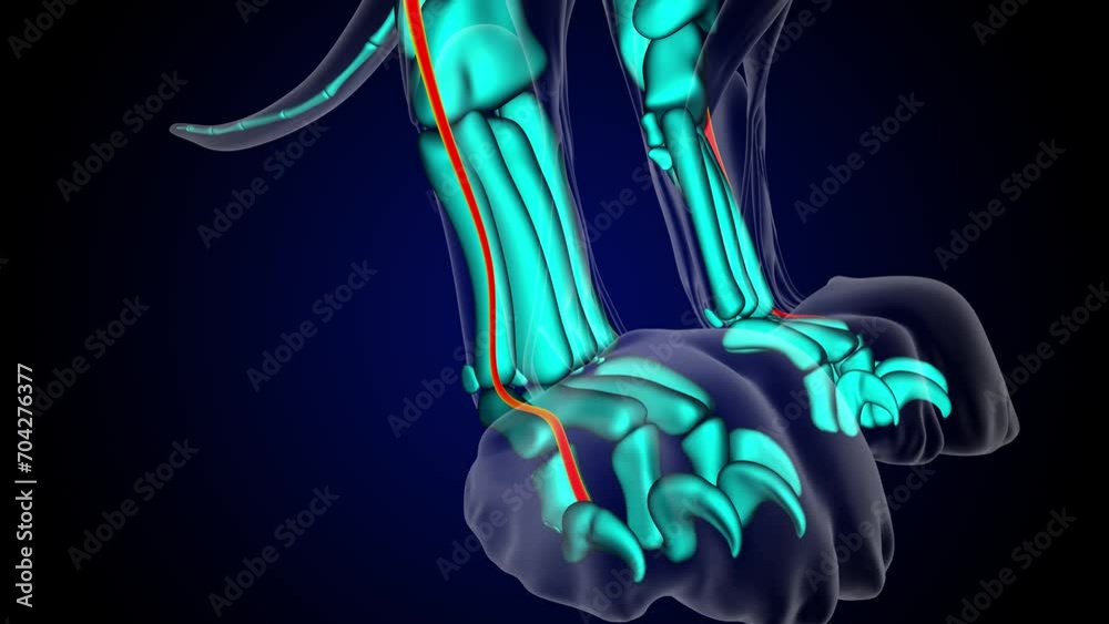 Extensor digitorum lateralis leg muscle lion muscle anatomy for medical ...