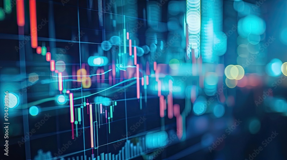 financial, finance, investment, chart, graph, invest, interface ...