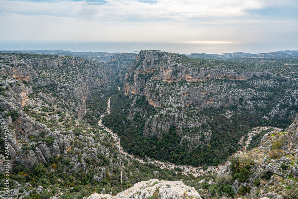Adamkayalar (literally "man-rocks") is a location in Mersin, Turkey ...