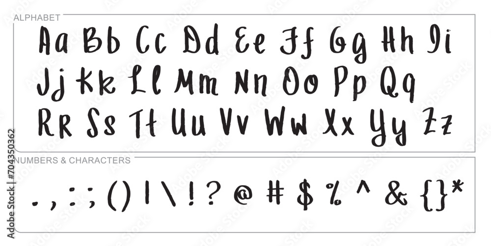 Alphabet Split Monogram, Split Letter Monogram, Alphabet Frame Font ...