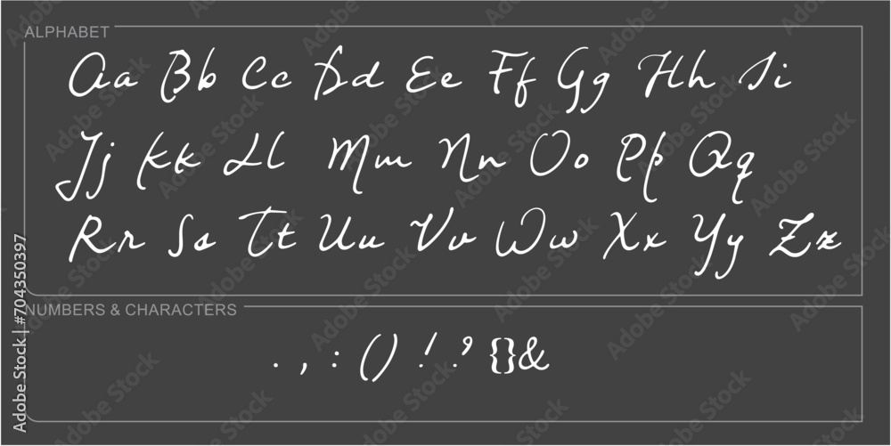 Alphabet Split Monogram, Split Letter Monogram, Alphabet Frame Font ...