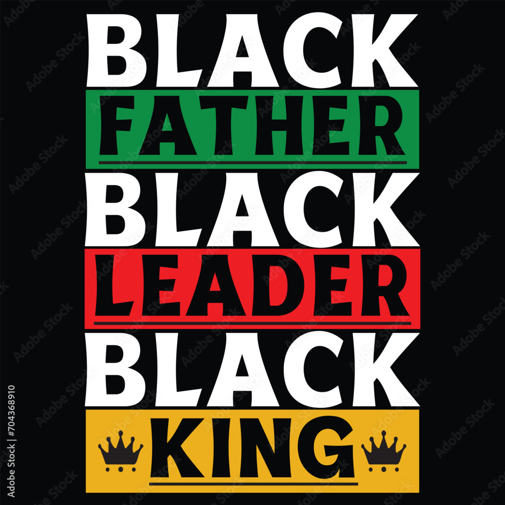 Black Father Black Leader Black King Svg, Dady Svg, Papa Svg, King Svg ...
