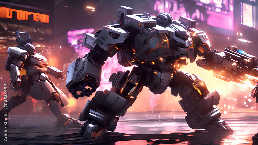 Robots as Movies and 3d Cartoon characters. can also be used as random ...